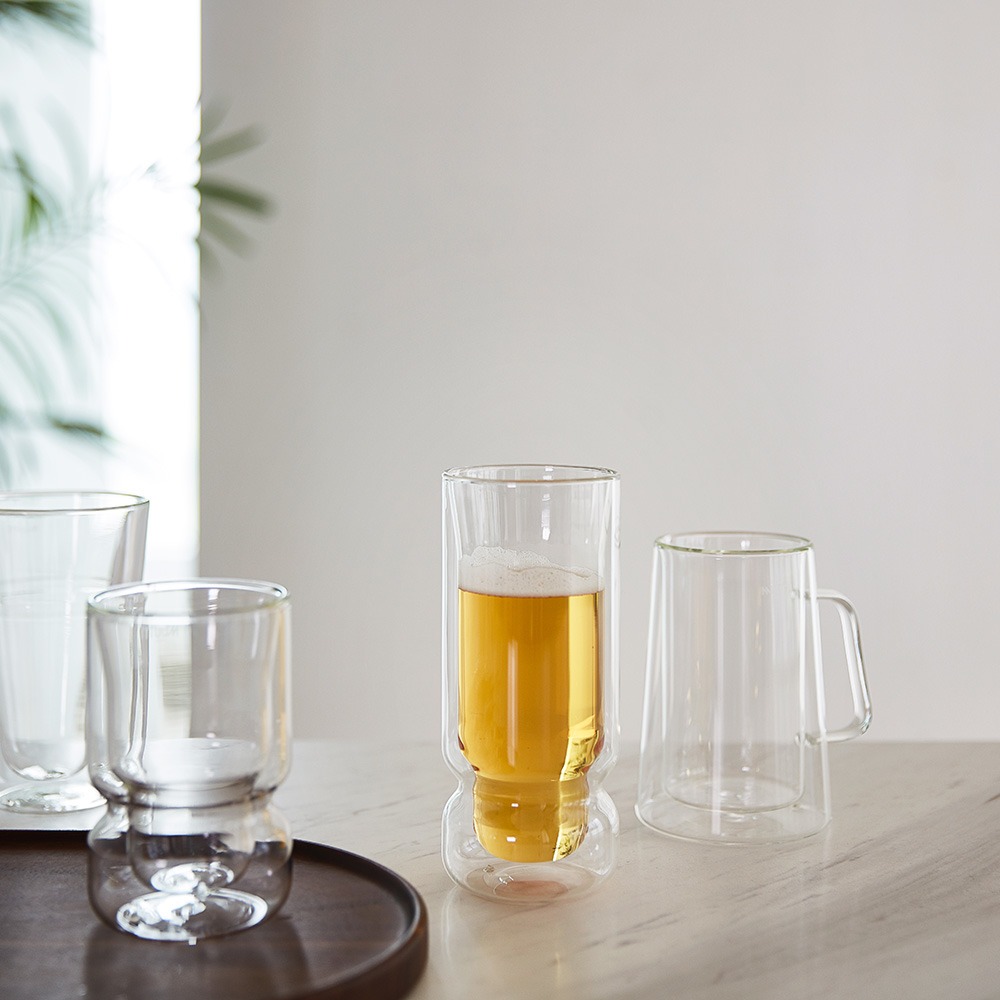 CASAMIA(까사미아) 까사미아 까사무띠 코페롱이중머그300ml/2P | S.I.VILLAGE (에스아이빌리지)