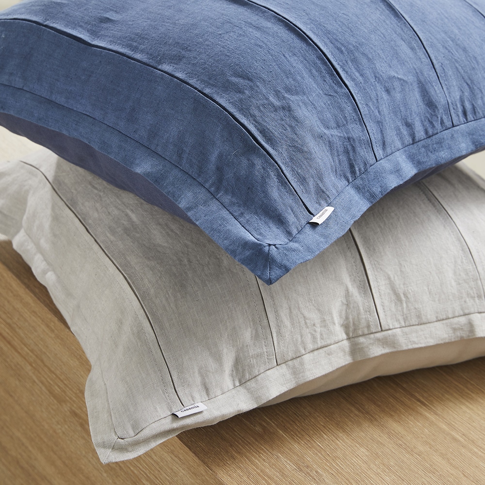 플리트 린넨 쿠션커버 (컬러 택 1) 2P - 감도 깊은 취향 셀렉트샵 29CM